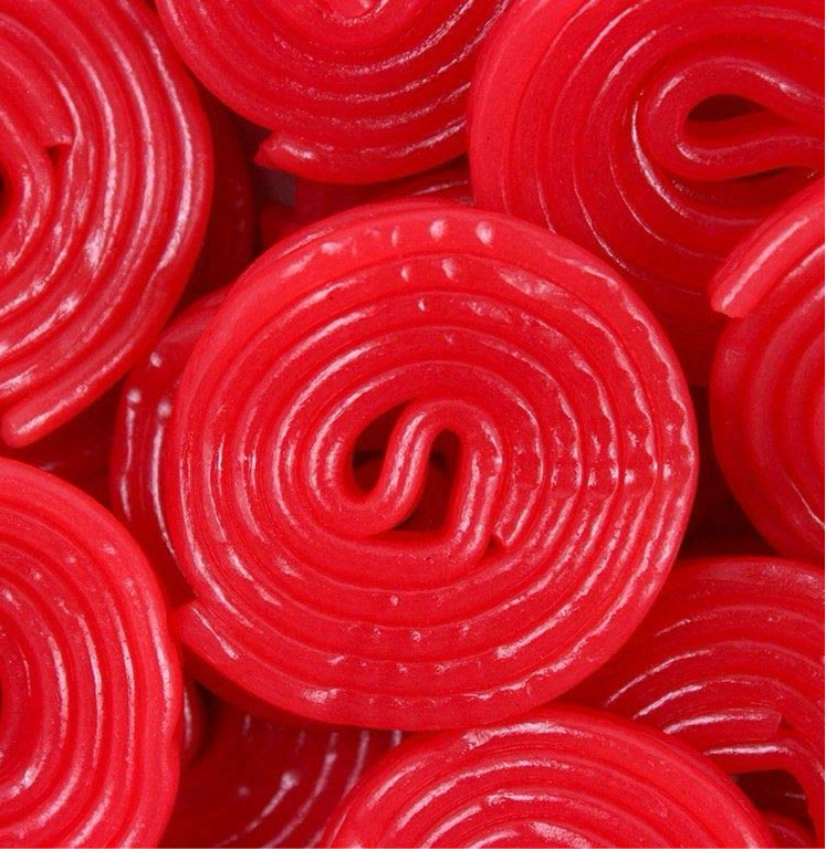 Red Licorice Wheels – The Candy Platter
